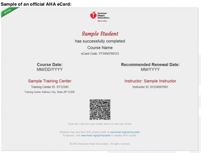 The American Heart Association is Switching From Paper Certifications ...